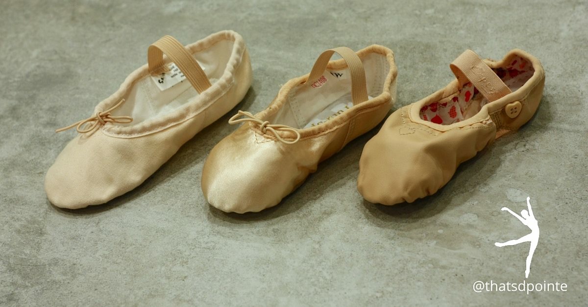 Dance Shoes 101: Ballet Slippers – That's D Pointe Dance Shop
